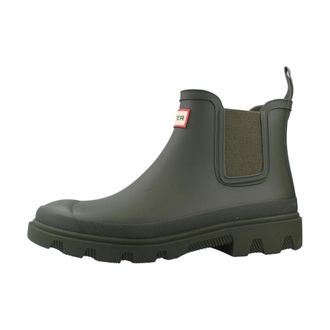 Hunter Botte Chelsea Downpour - Femme - Chaussures - Vert - Taille: 39 EU