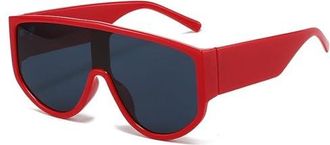Generic Lunettes De Soleil Dextérieur For Hommes For Femmes For Les Vacances, Trajets Quotidiens Et La Plage(Red)