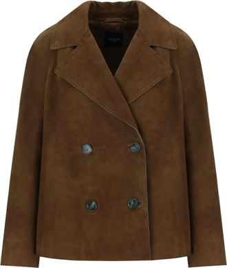 Max Mara Femme, Vestes, Brun, Taille: 36 FR Sospiro Jacket