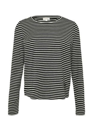 s.Oliver Langarmshirt T-Shirt Longsleeve aus Lyocellmix