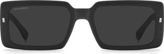 Dsquared2 unisex, Accessoires, Noir, Taille: 55 MM Icon 0029/S