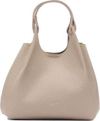 Gianni Chiarini Hobo Bags - Pebbled Leather Shoulder Bag With Spacious Interio - Gr. unisize - in Rosa - f&uuml;r Damen