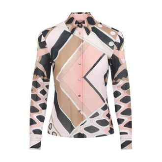 Pucci Femme, Blouses et Chemises, Multicolore, Taille: 36 FR Vivara Print Shirt