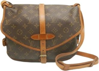 Louis Vuitton Sac bandouli&egrave;re Saumur 30 Pre-owned - Femme - Pre-owned - Brun - Taille: ONE Size