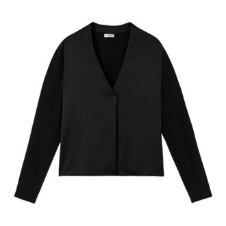 Oltre Damen, Blusen & Hemden, Schwarzk, XLGr&ouml;&szlig;e