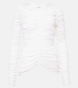 Khaite Top Haven aus einem Seidengemisch