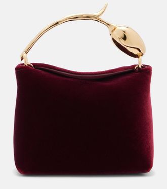 Erdem Tasche Bloom Micro aus Samt