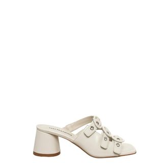 Halmanera Cloe33 Mule - Femme - Chaussures - Blanc - Taille: 35 EU