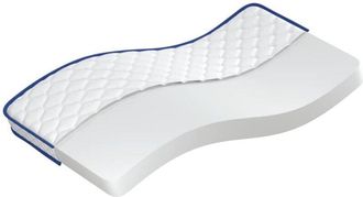 vidaXL Vidaxl - Memory-Schaum-Matratze 90x190x17 cm Weich Weiß