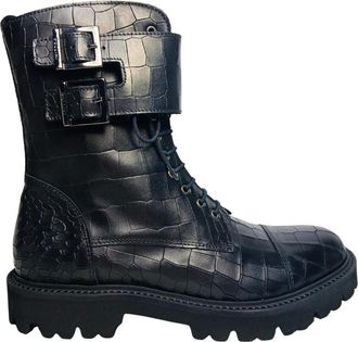 Pollini Femme, Chaussures, Noir, Taille: 38 1/2 EU stivali e stivaletti Pelle