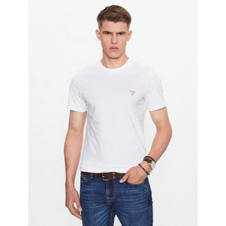 Guess T-Shirt M2YI36 I3Z14 Wei&szlig; Slim Fit