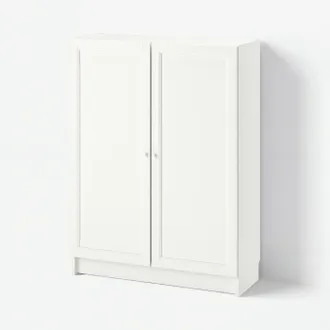 IKEA BILLY / OXBERG B&uuml;cherregal mit T&uuml;ren