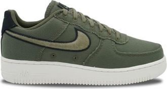 Nike Nike Homme Air Force 1 Low Canvas Baskets, Army Olive Matte Olive Phantom Black, 42 EU