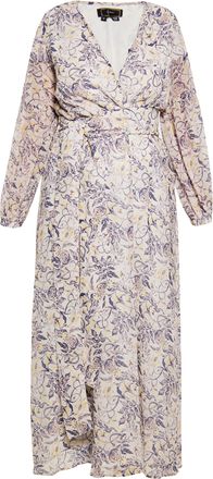 Faina Kleid Damen wei&szlig;e flieder