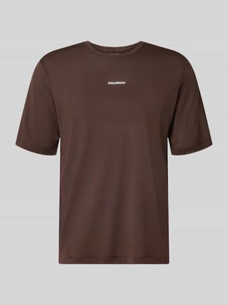 Salomon Funktionsshirt mit Logo und Rundhalsausschnitt Modell Kout