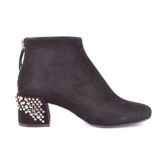 Alexander McQueen Stylische Booties f&uuml;r Modische Looks - - Shoes - Damen - Schwarzk - 36 EU