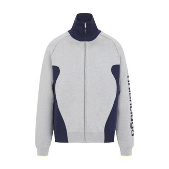 Balenciaga Bodies Gestrickte Rei&szlig;verschluss-Strickjacke - - Sweatshirts & Hoodies - Herren - Grau - L
