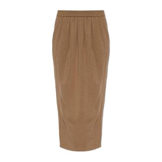 Max Mara Wollrock Angizia - - Skirts - Damen - Braun - M