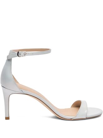 Stuart Weitzman sandales en cuir 75 mm - Blanc