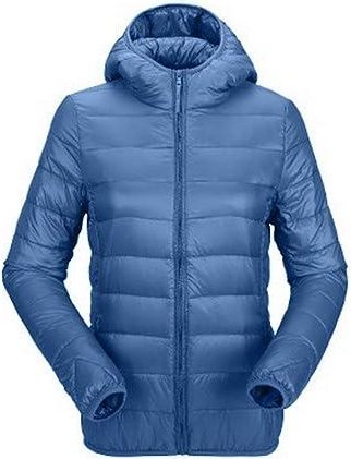 ORANDESIGNE Doudoune L&eacute;g&egrave;re &agrave; Capuche Femme Veste en Duvet Chaudes Doudoune Capuche Courte Manteau Doudoune Matelass&eacute;e Slim Fit Blouson Doudounes Mi Saison Hiver 