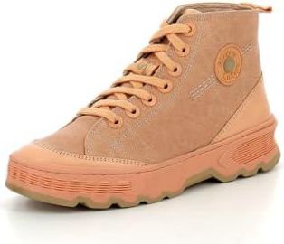 Kickers Way, Sneakers Hautes Femme, Nude, 41