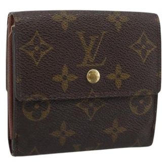 Louis Vuitton Portefeuille Bifold Vintage doccasion - Femme - Pre-owned - Brun - Taille: ONE Size
