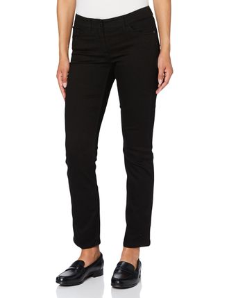 Gerry Weber Best4Me, Damen Jeans Hose Stretchdenim Black D 36 W 28 L 30