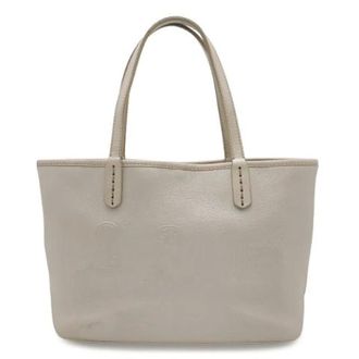 Bulgari Sac cabas en cuir Sotirio Pre-owned - Femme - Pre-owned - Beige - Taille: ONE Size