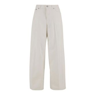 Haikure Femme, Jeans, Blanc, Taille: W24 Bethany Cotton and Linen Jeans