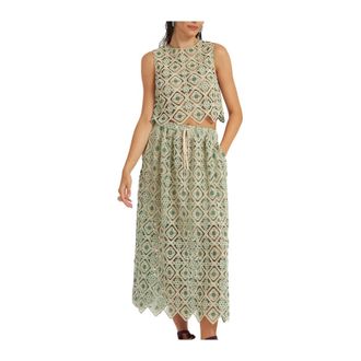 La DoubleJ Rock mit Kordelzug - - Skirts - Damen - Mehrfarbig - L