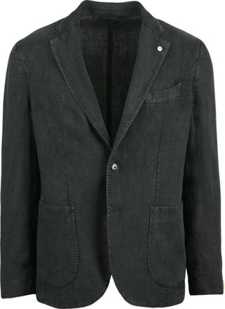 L.B.M. 1911 L.b.m. 1911, Homme, Vestes, Vert, Taille: 2XL Blazer Stondato