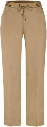 Toni Sue Wide 7/8 Hose - - Trousers - Damen - Beige - 2XL