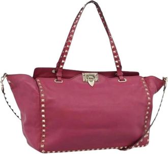 Valentino Sac cabas vintage Pre-owned - Femme - Pre-owned - Rose - Taille: ONE Size