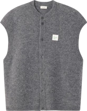 American Vintage Gilet Sans Manches Vitow Laine et Alpaga American Vintage