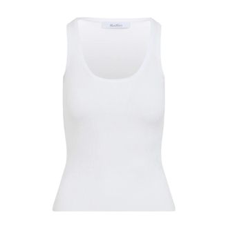 Max Mara Mxmghiro Top - - Tops - Damen - Wei&szlig; - M
