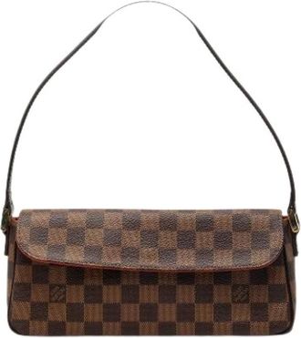Louis Vuitton Sac bandouli&egrave;re Pre-owned Recoleta - Femme - Pre-owned - Brun - Taille: ONE Size