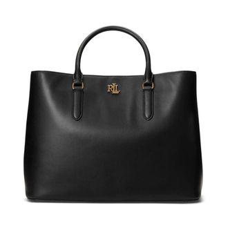 Ralph Lauren Mary Large Satchel Bag - - Bags - Damen - Schwarzk - ONE SIZE