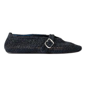 Alaia Ballerinas aus Mesh - - Shoes - Damen - Blau - 40 EU