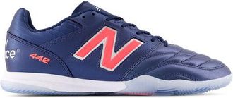 New Balance Herren 442 PRO IN V2 in Blau/Grau/Rot, Leder, Größe 42.5