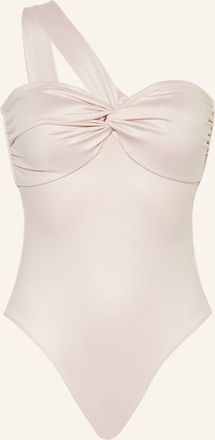 Seafolly One-Shoulder-Badeanzug Soleil grau