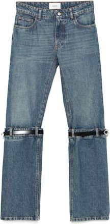 Coperni Hybrid Jeans - Blau