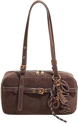 Generic Sac &agrave; bandouli&egrave;re en cuir synth&eacute;tique tendance avec sangle r&eacute;glable pour femme, travail, shopping, voyage, caf&eacute;, 360.00x320.00x110.00mm