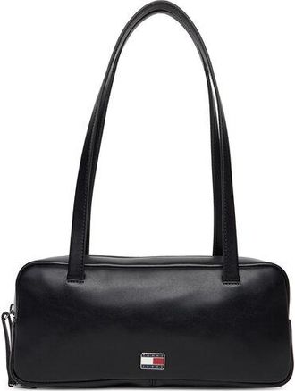 Tommy Jeans Handtasche Tjw City Shoulder Bag AW0AW18075 Schwarz