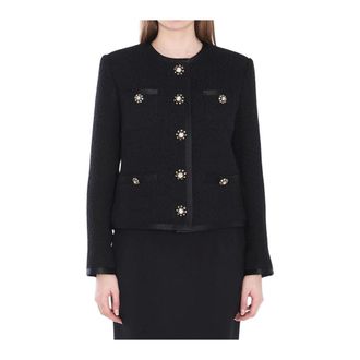 Dolce & Gabbana Damen, Jacken, Schwarzk, MGr&ouml;&szlig;e