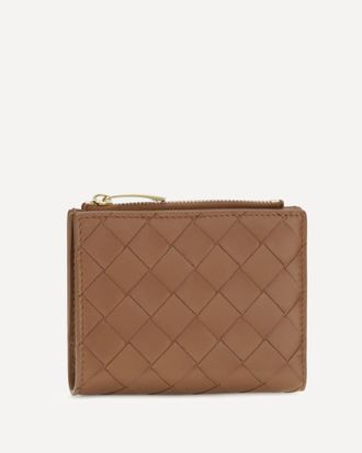 Bottega Veneta Lambskin Intrecciato Wallet Female UNI