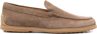 Tod's Tods Loafer - Flat Shoes Brown - Gr. UK_10 - in Braun - f&uuml;r Damen