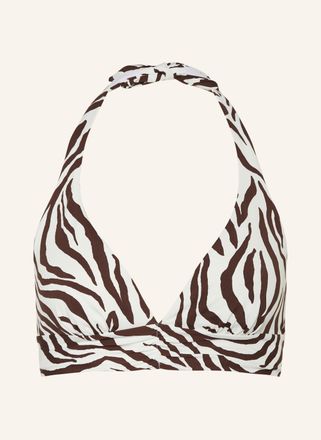 Max Mara Max Mara Beachwear Neckholder-Bikini-Top Alberta braun