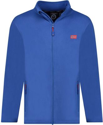 Geographical Norway ULYSSE FZ ROYAL BLUE DB MEN 224 (WY6437H/GN-Royal Blue) Fleecejacke in K&ouml;nigsblau f&uuml;r Herren, warm, Rei&szlig;verschluss, Regular Fit, Outdoor XXL