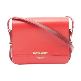 Burberry Pre-owned Grace Ledertasche - - Pre-owned - Damen - Rot - ONE SIZE