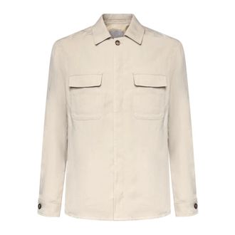 Eleventy Herren, Jacken, Beige, MGr&ouml;&szlig;e